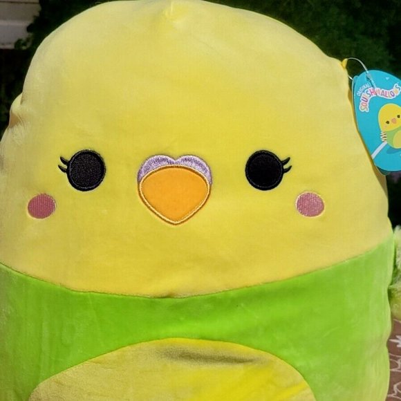 Squishmallows | Toys | Squishmallow Nellie The Parakeet First To Market ...